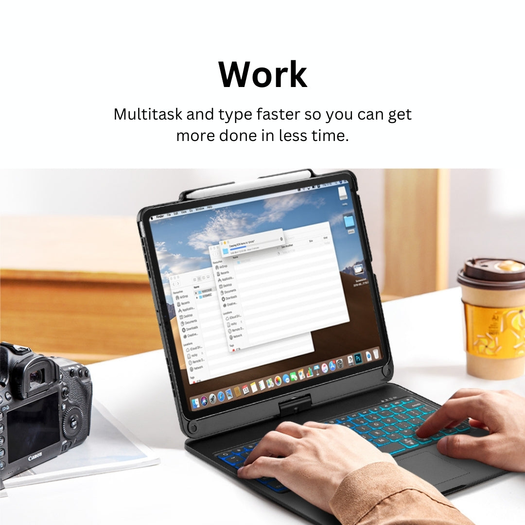 Swift 360 Keyboard | Rotatable iPad Keyboard Case – Mave